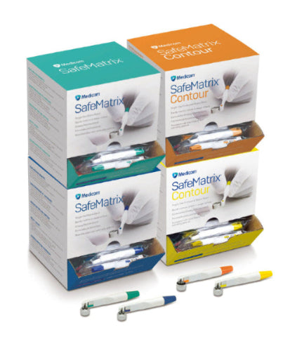 Medicom® SafeMatrix™ Single-Use Matrix Wide Blue 50 units/box - HSHK