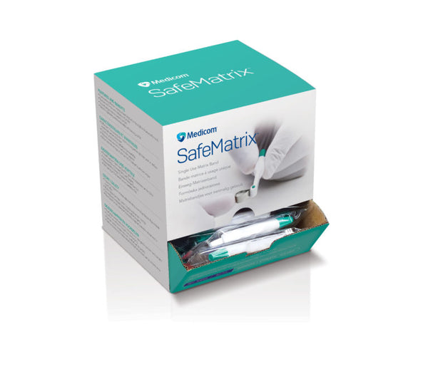 Medicom® SafeMatrix™ Single-Use Matrix Narrow Green 50 units/box - HSHK