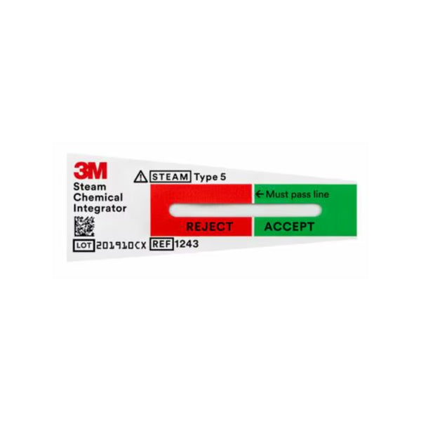 3M Attest Steam Type 5 Chemical Integrator 500’s/Pack - HSHK