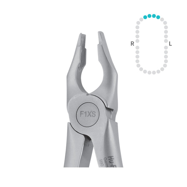 Hu-Friedy 1 Standard Forceps, Upper Incisors, Atraumair Each - HSHK
