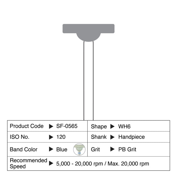 Shofu Softcut PB WH6 HP #0565 12/Box - HSHK