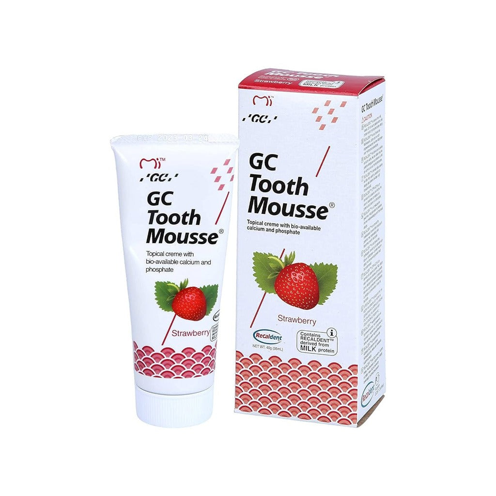 GC Tooth Mousse Strawberry 40g 10/Box - HSHK