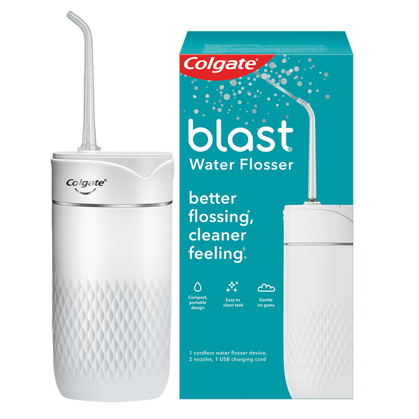 Colgate® White Blast Portable Water Flosser Rechargeable Each - HSHK