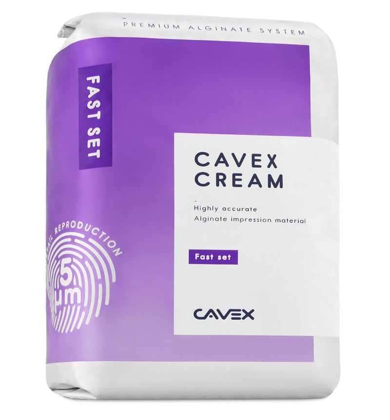 Cavex Cream Alginate Fast Set 500g - HSHK