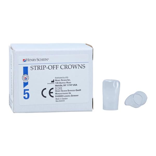 Strip Off Crown Form Size 312 Replacement Crowns Lower Left Anterior 5 ...