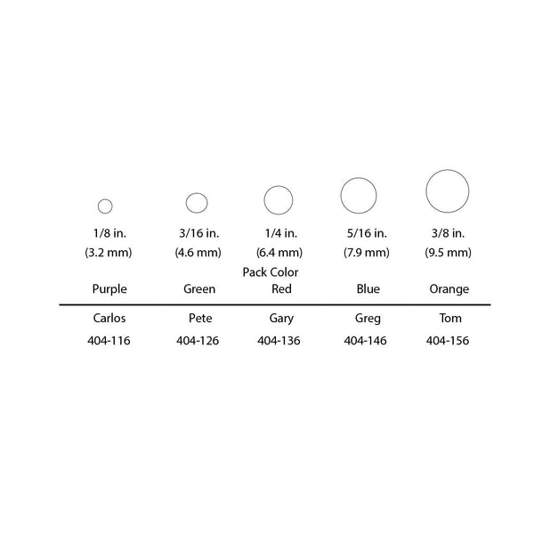 3M Unitek Latex Intraoral Elastics-Carlos, 1/8", 2oz. Light, 30x100Pcs ...