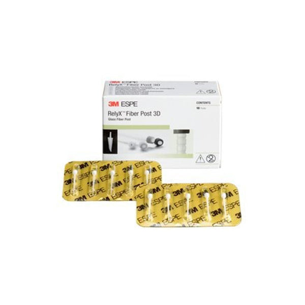 [3MQ4] 3M ESPE RelyX Fiber Post 3D Glass Fiber Post Size 0 White Box - HSHK