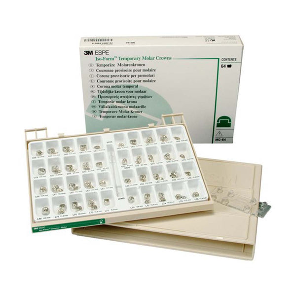 3M ESPE lso-Form Temporary Molar Crown 64/Set - HSHK