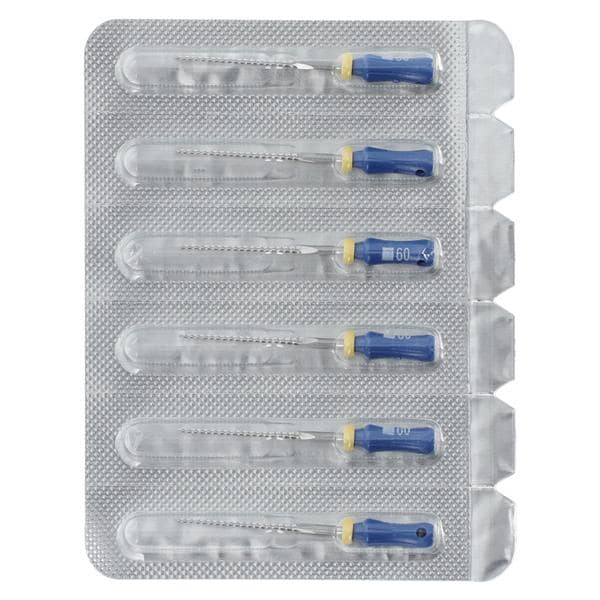 Maxima K-File Size 60 25 mm Blue Sterile 6/Pk - HSHK