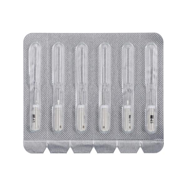 Maxima K-File Size 45 21 mm White Sterile 6/Pk - HSHK