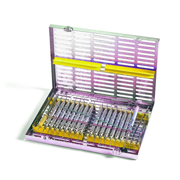 Hu-Friedy Large Signature Series 20 Instrument Cassette Yellow Each - HSHK