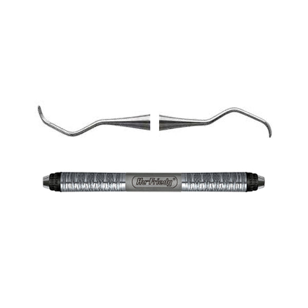 Hu-Friedy 4R/4L Columbia University Curette #7 Satin Steel Each - HSHK