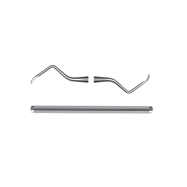 Hu-Friedy PR1/2S Prichard Periodontal Surgical Curette #5 Octagon Each ...