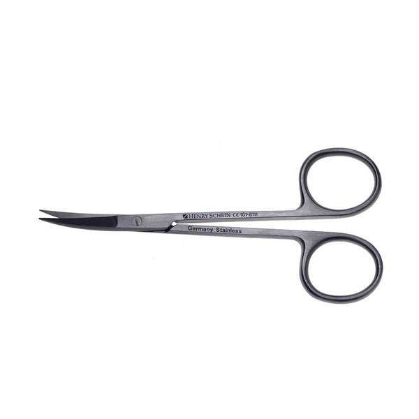 HS Iris Scissors 4" Curved Stiainless Steel Each - HSHK