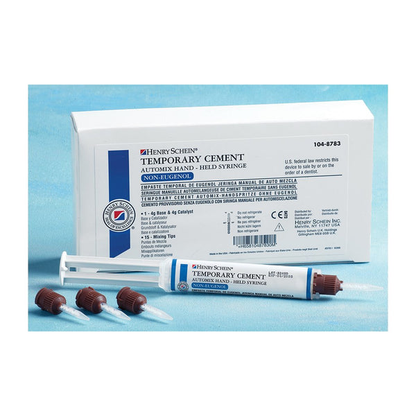 HS Temporary Cement Non-Eugenol Automix Handheld Syringe Each - HSHK