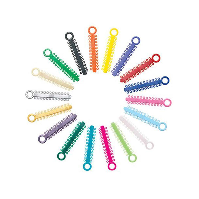 Masel Unicycle Ligating Modules, Assorted, 1008 Pcs/Pack - HSHK