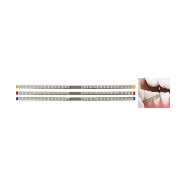 Ortho Technology Galary Interproximal Perforated Diamond Strips, Wide ...